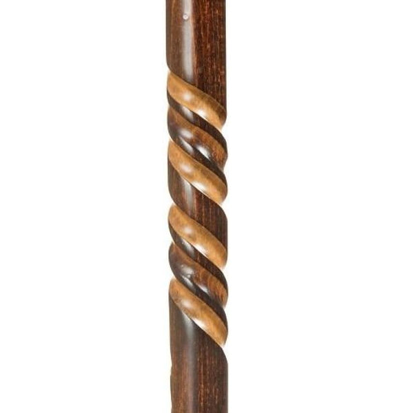 WOOD BEECH DERBY CANE WITH SHADOW SPIRAL | Cool Crutches by Jackie ...